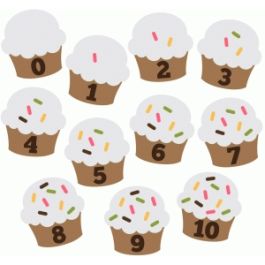 cupcake number matching game