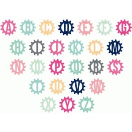 cog monogram alphabet