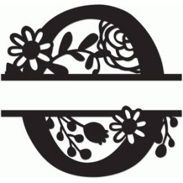 split monogram o