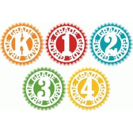 grades k-4 circle labels