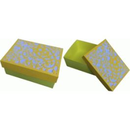 paisley lace box with lid