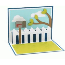 a2 fence pop up card