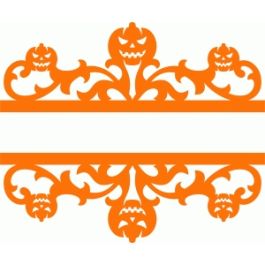 split pumpkin damask