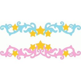 stars flourishes borders