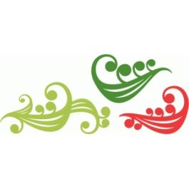 christmas flourish set