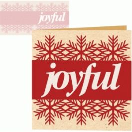 joyful card|70135
