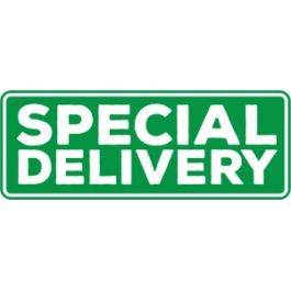 special delivery label|70629