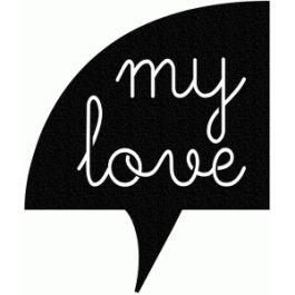 My Love Thought Bubble