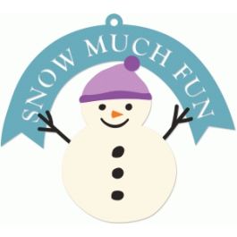 snow much fun snowman