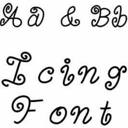 icing font