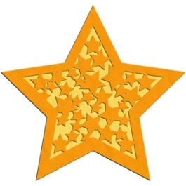 star shaped lace