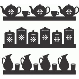 kitchen borders set 2