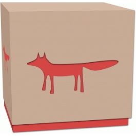 fox treat box with lid