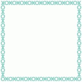 xoxo page frame / border