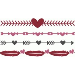 2 cute drawn arrows
