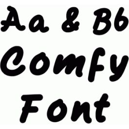 comfy font