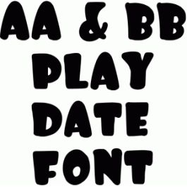 play date font
