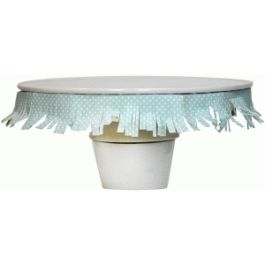 fringe cake plate embellishment
