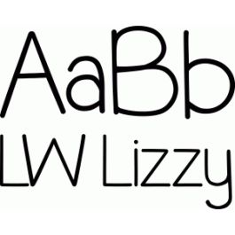 lw lizzy font