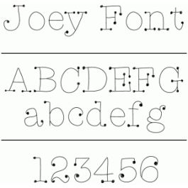 joey font
