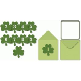 shamrock hunt mini numbered envelopes
