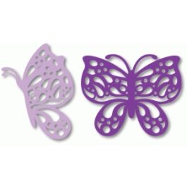 butterfly shapes