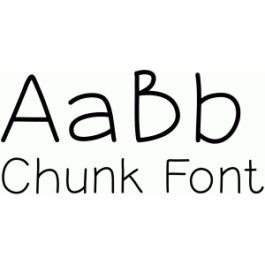 chunk font|75987