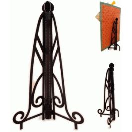 easel 8 inch axis pole display stand