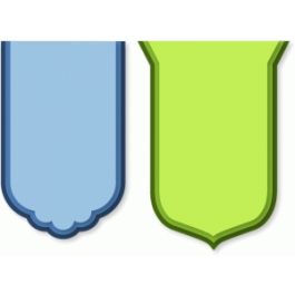 nesting banners - shield