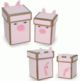 nesting piggy boxes