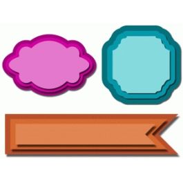 nesting labels - set 1