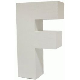 3d square letter block f