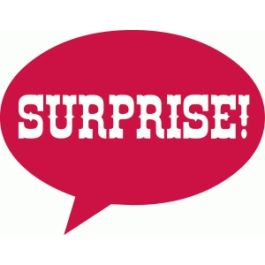 surprise speech bubble