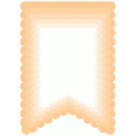 nested scallop banners