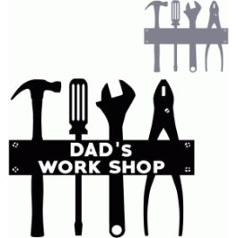 custom workshop tool title sign