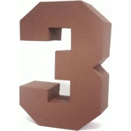 3d square number block 3
