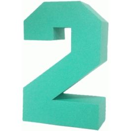 3d square number block 2