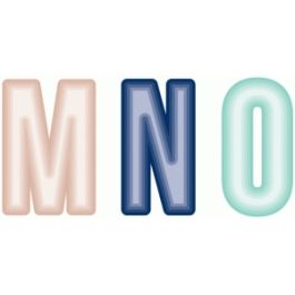 nested block alphabet - mno|80490