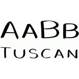 tuscan font