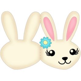 bunny face card kit