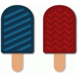 striped popsicle