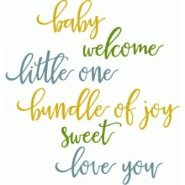 baby script words