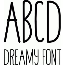 lw dreamy font