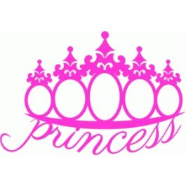 princess crown frame