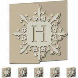 ironwork monogram hijklm