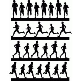 running man borders set