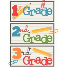 1st 2nd 3rd grade titles