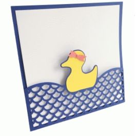 rubber duck card