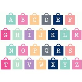 square tag alphabet