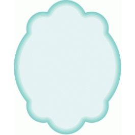 nested fancy oval shapes